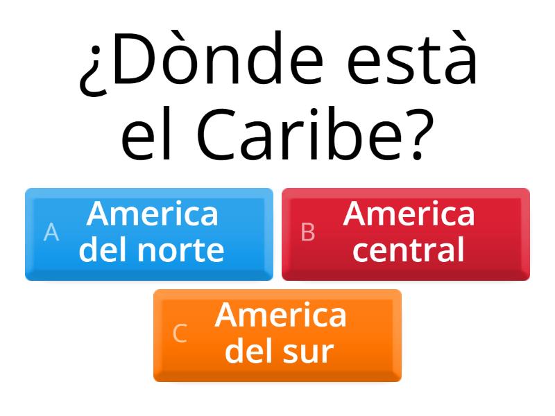El Caribe - Quiz