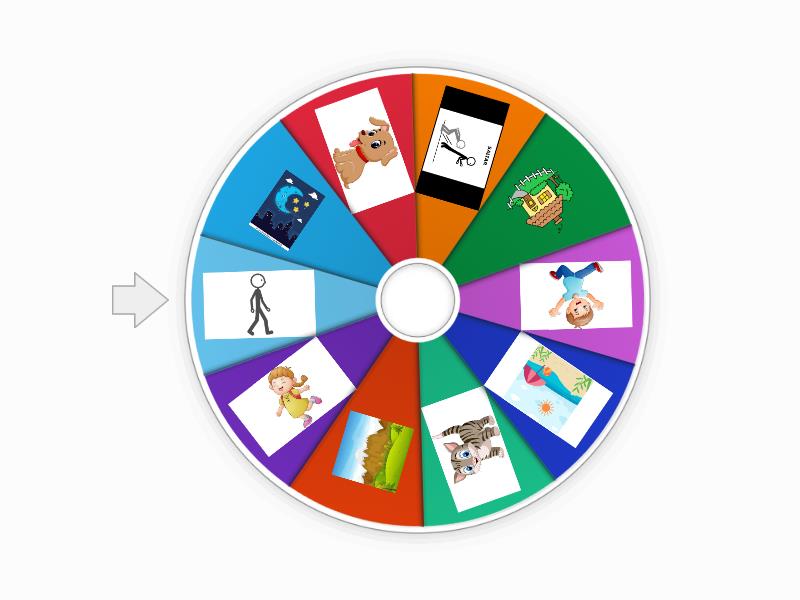 Crea una historia - Spin the wheel
