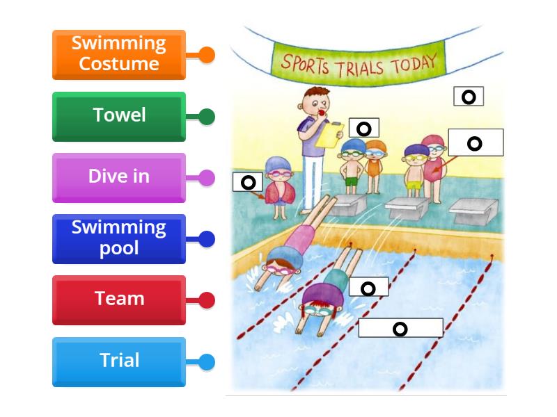 Go! Tina, Go! - Picture Dictionary - Labelled diagram