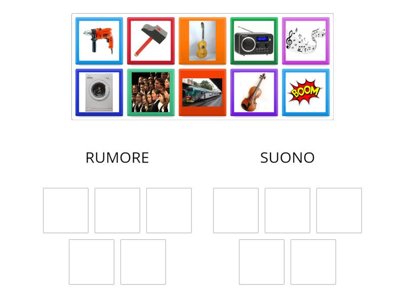 Suono o rumore? - Group sort
