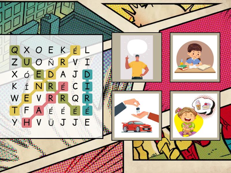 El futuro 2 - Sopa de letras - Wordsearch
