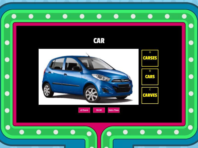 PLURAL NOUNS- Practice - Concurso de preguntas