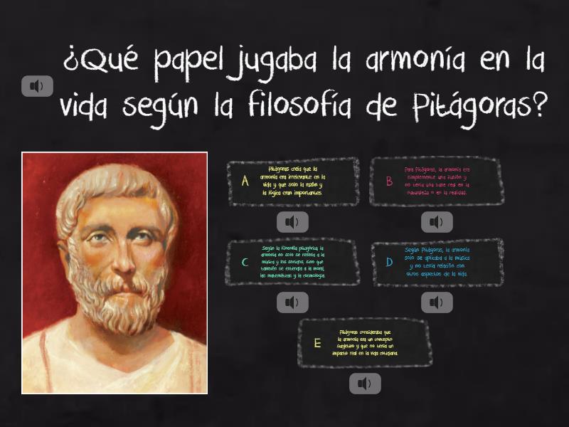 La filosofía como sustento de las teorías del aprendizaje. - Quiz