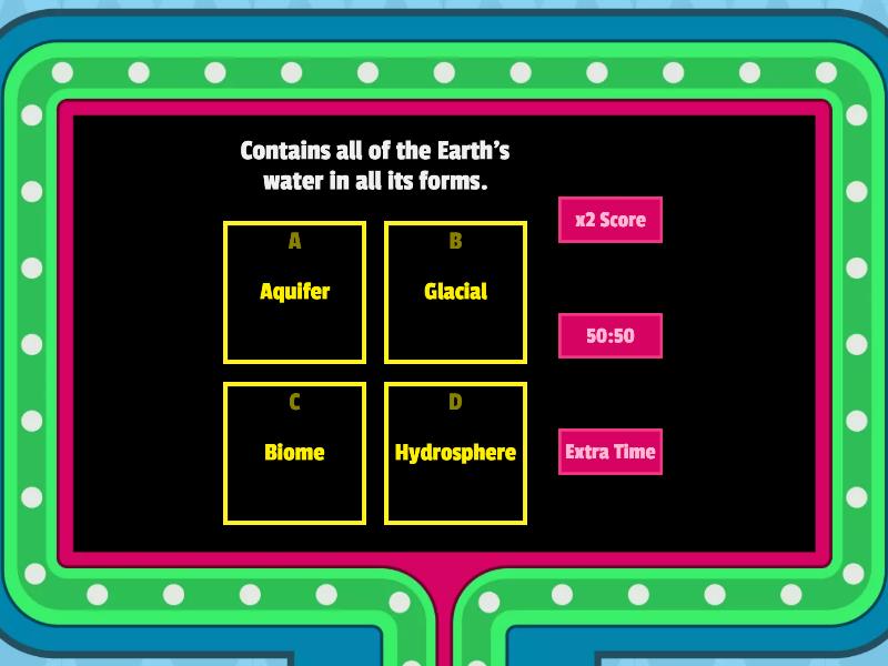 Sphere's Review (part 2 - Hydrosphere & Biosphere) - Game show de TV