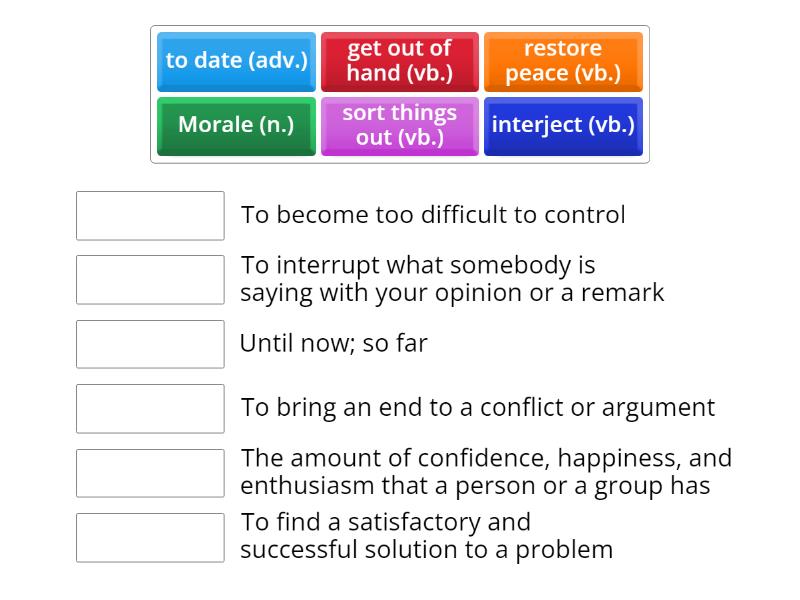BUS.B2.23.3 - Conflict Management slide 3 - Vocabulary - Associação