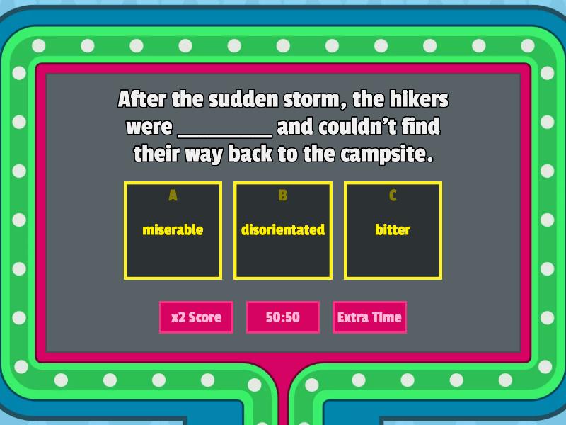 ACPB-I07-AdjectivesOfFeeling - Gameshow quiz