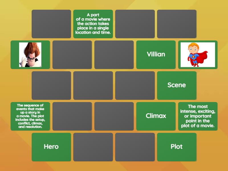 Movies! - Matching pairs