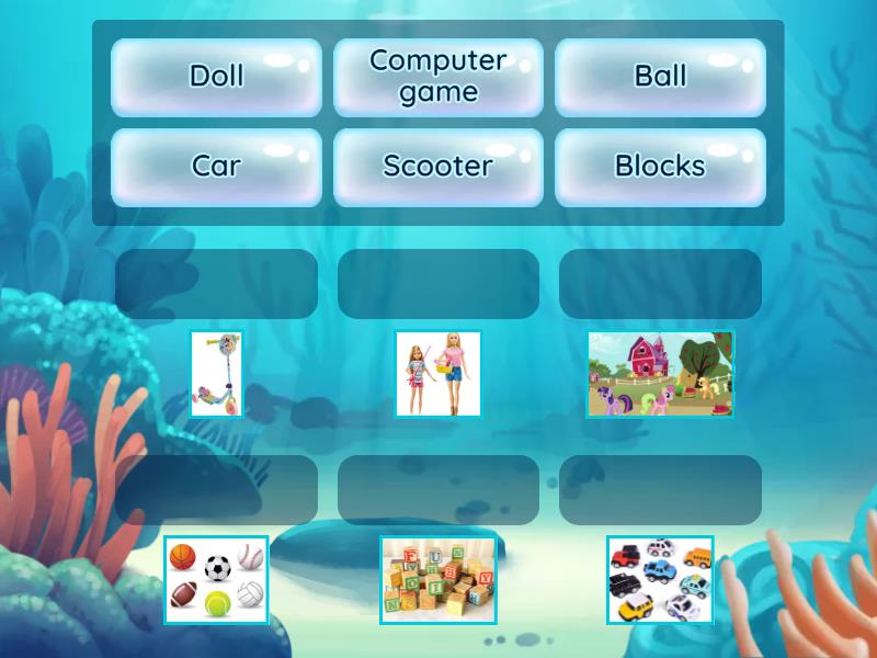 Dex 1 "Discover toys" - Match up