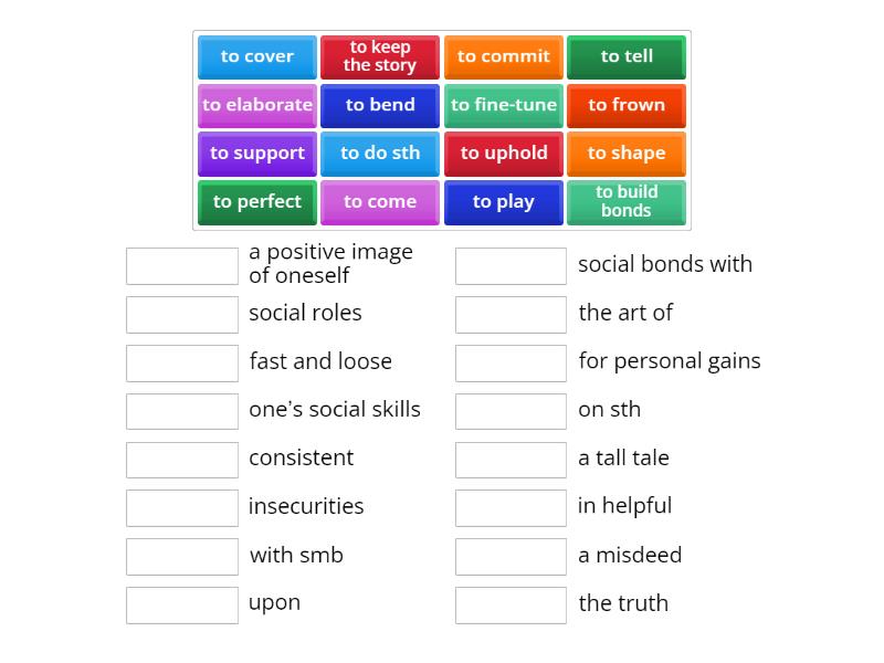 why-do-we-lie-collocations-match-up