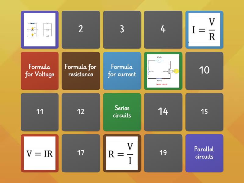 Physics - Matching pairs
