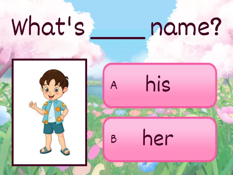What's _____ name? - Quiz