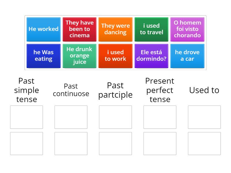 gramatic topics - Group sort