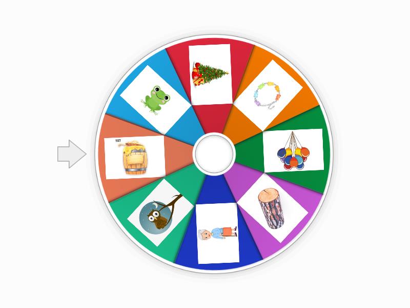 Litera b - Spin the wheel
