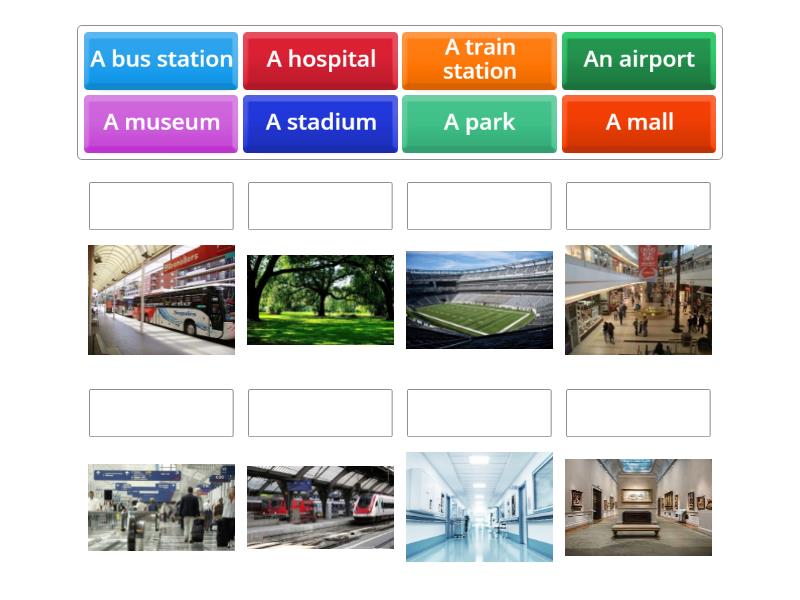 the vocabulary with the proper image - Match up
