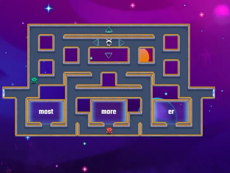 Superlative Adjectives - Persecución en el laberinto