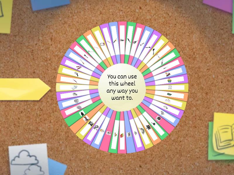 Equipment Bingo Wheel - Random wheel