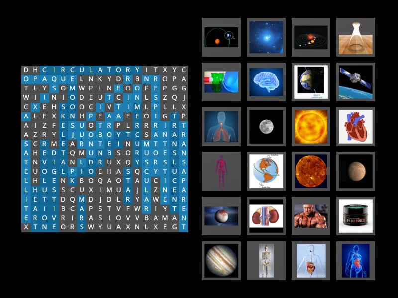 Basic Science - Sopa de letras