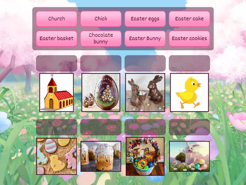 Easter (pre A1) - Match up