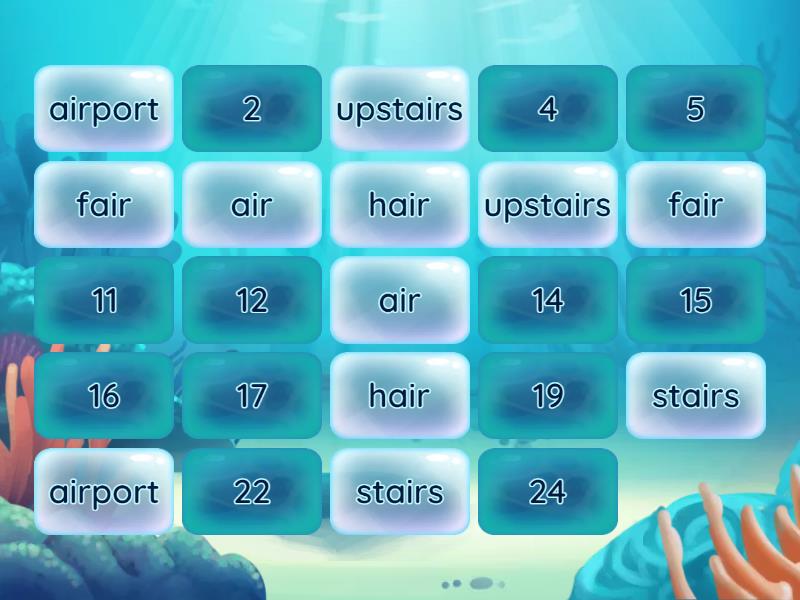 : air - Matching pairs