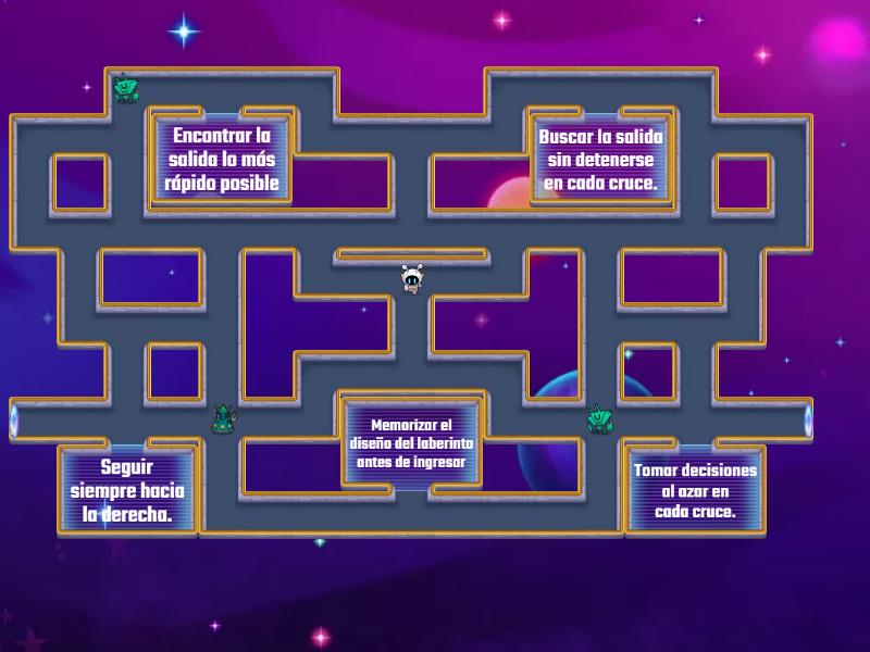 persecución en el laberinto - Maze chase