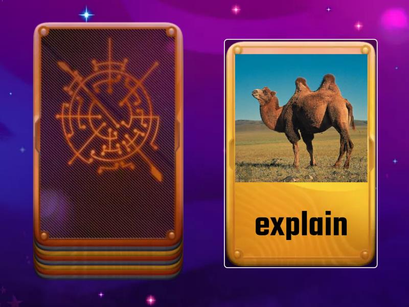 SO A2+ Unit 9.3 animals (draw spell explain) Student B - Speaking cards