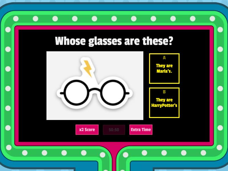 Whose...? - Gameshow quiz