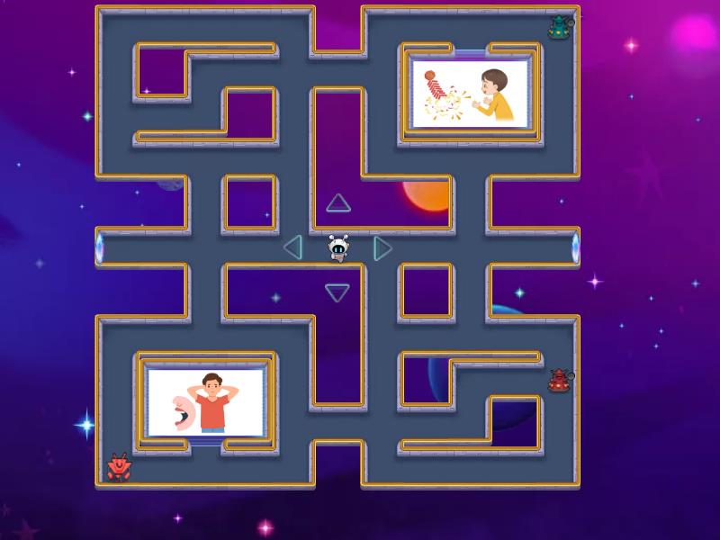 Review Eyes, Ears, Teeth - Maze chase