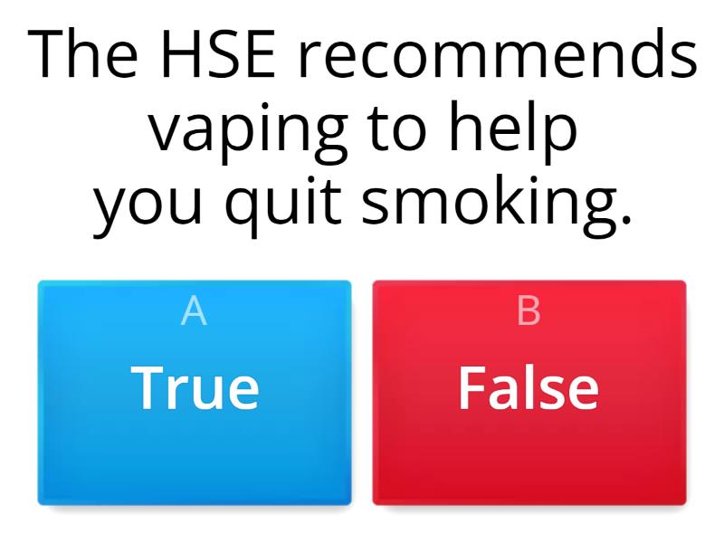 Vaping - Quiz