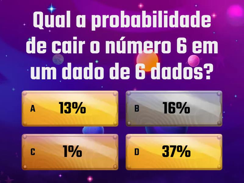 Probabilidade - Quiz