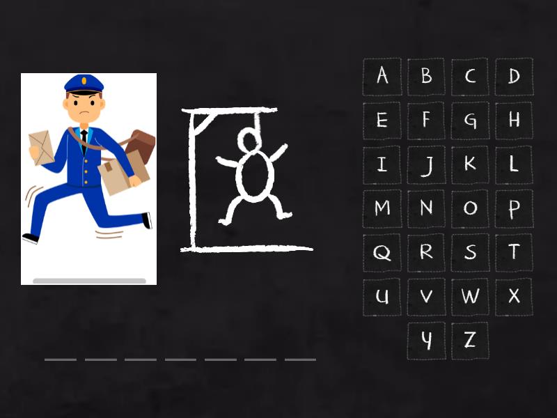 Professions - Hangman