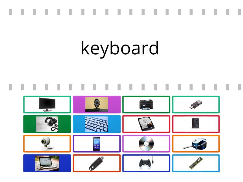 Computer parts match it - Find the match