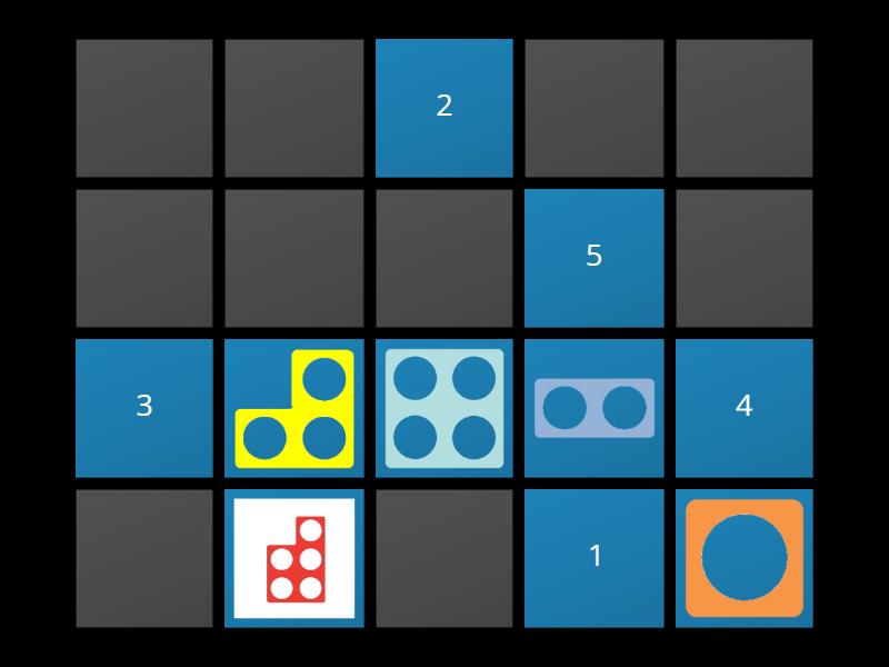 Numicon Number Recognition 1-10 Matching Pairs - Pasangan yang cocok