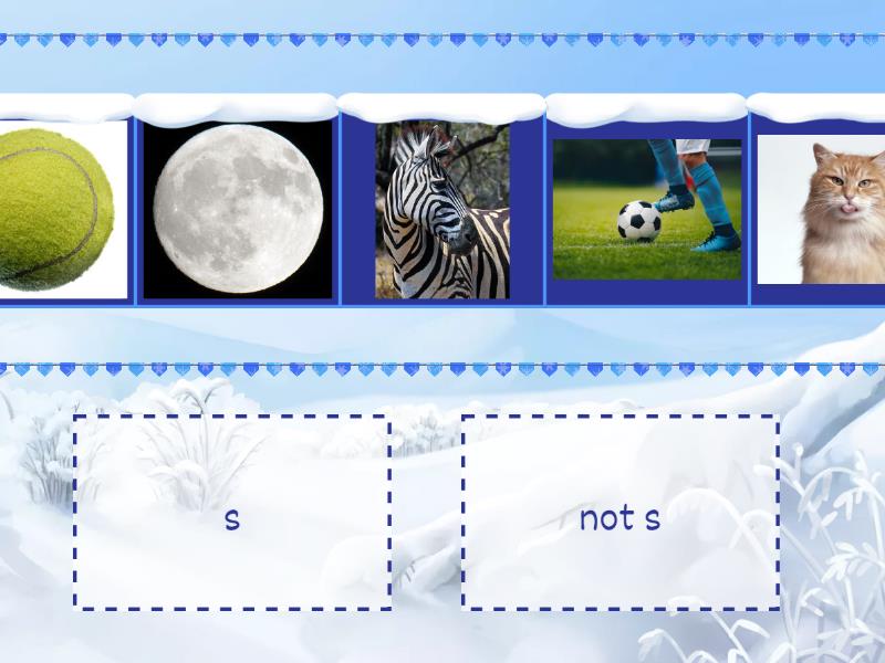 /s/ or not - Speed sorting