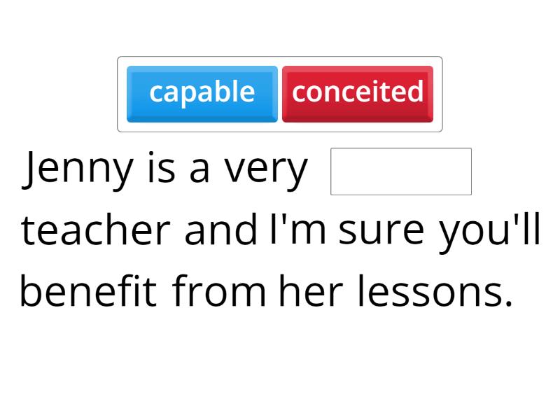 Personal qualities and behaviour HighNote WB Practice - Complete the ...