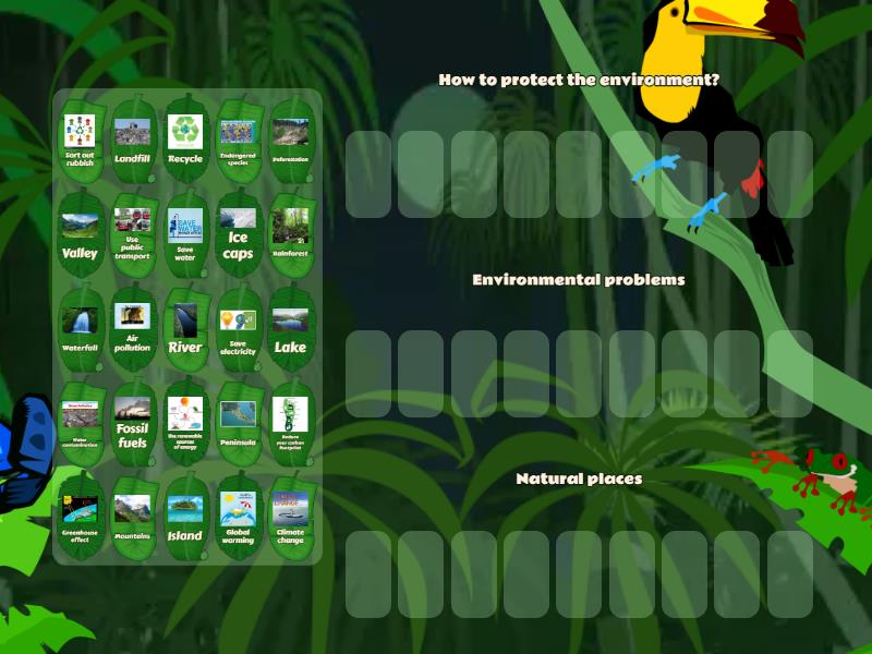 Environment - Group sort