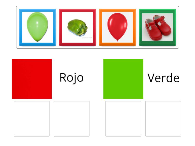 clasificación colores - Ordenar por grupo