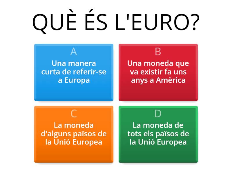 L'EURO - Quiz