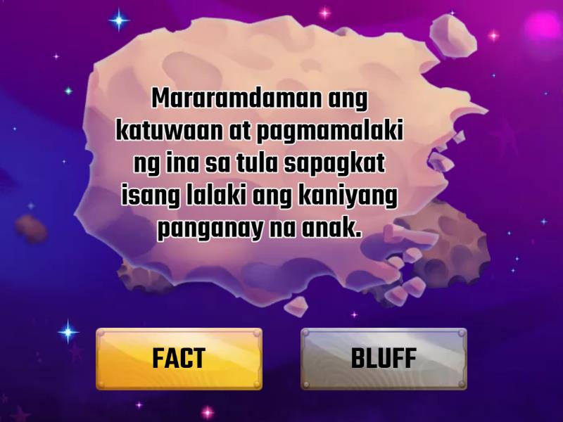 FACT o BLUFF - Verdadero o falso