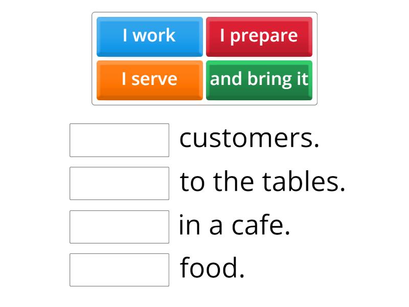 jobs a waitress - Match up