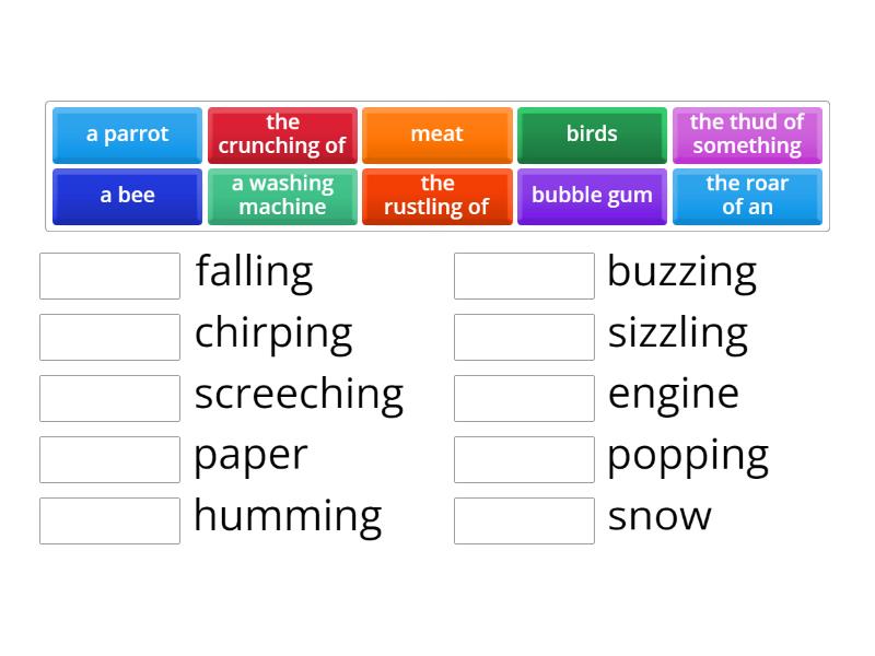 U5B: sounds - Match up