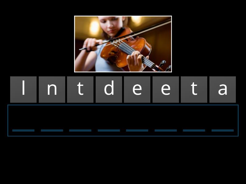 U5 - ADJECTIVES - Anagram