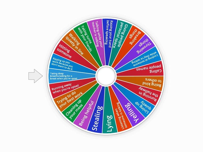KG-3rd Grade Wheel - Spin the wheel