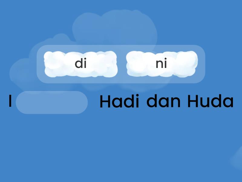 Ini Dan 1 - Missing word