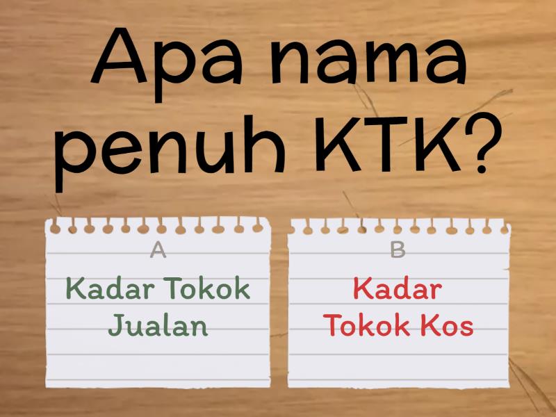 Pop Kuiz M6 - Topik 2 - Quiz
