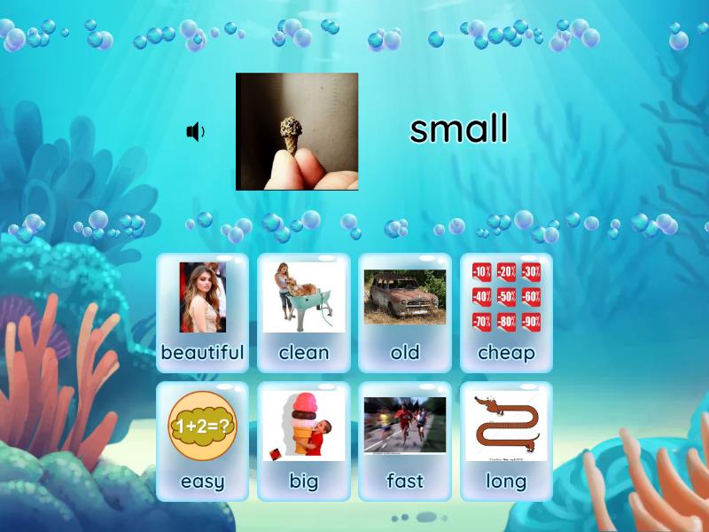 EF BEGINNER: UNIT 4B ADJECTIVES - Find the match