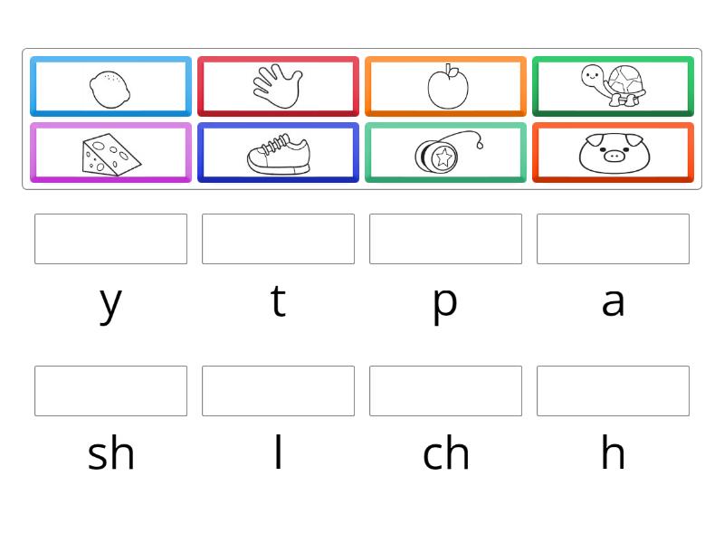 P2 - L1 Phonics Sounds - Match up