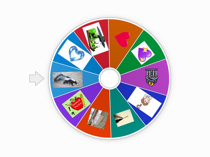 UFLI lesson 52 picture wheel - Spin the wheel