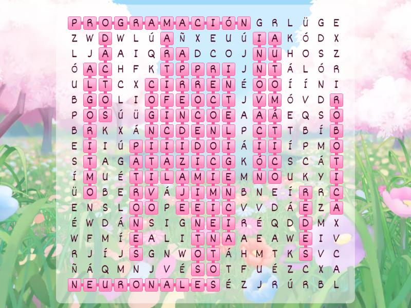 sopa de letras://wordwall.net/es/resource/71636374 - Wordsearch