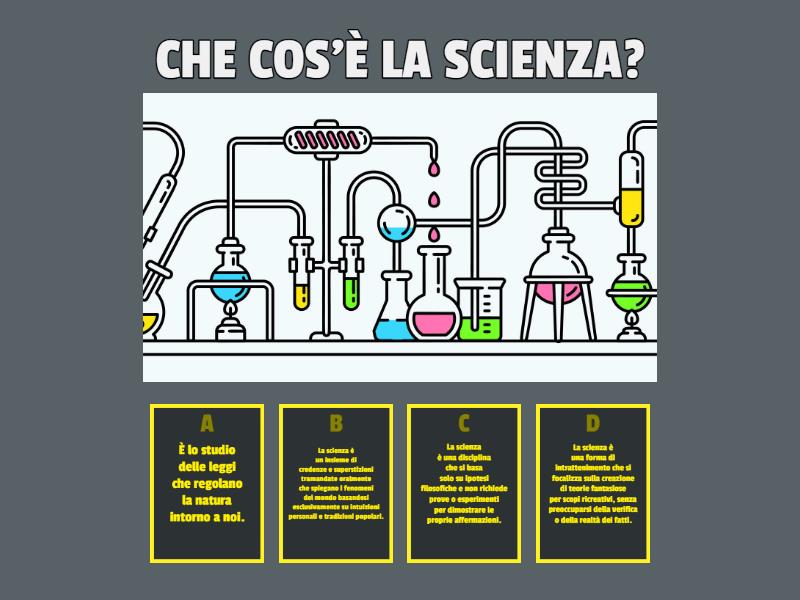 SCIENZE NATURALI - Quiz