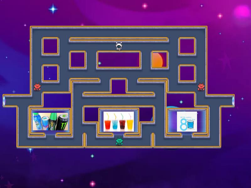 Healthy food - Maze chase